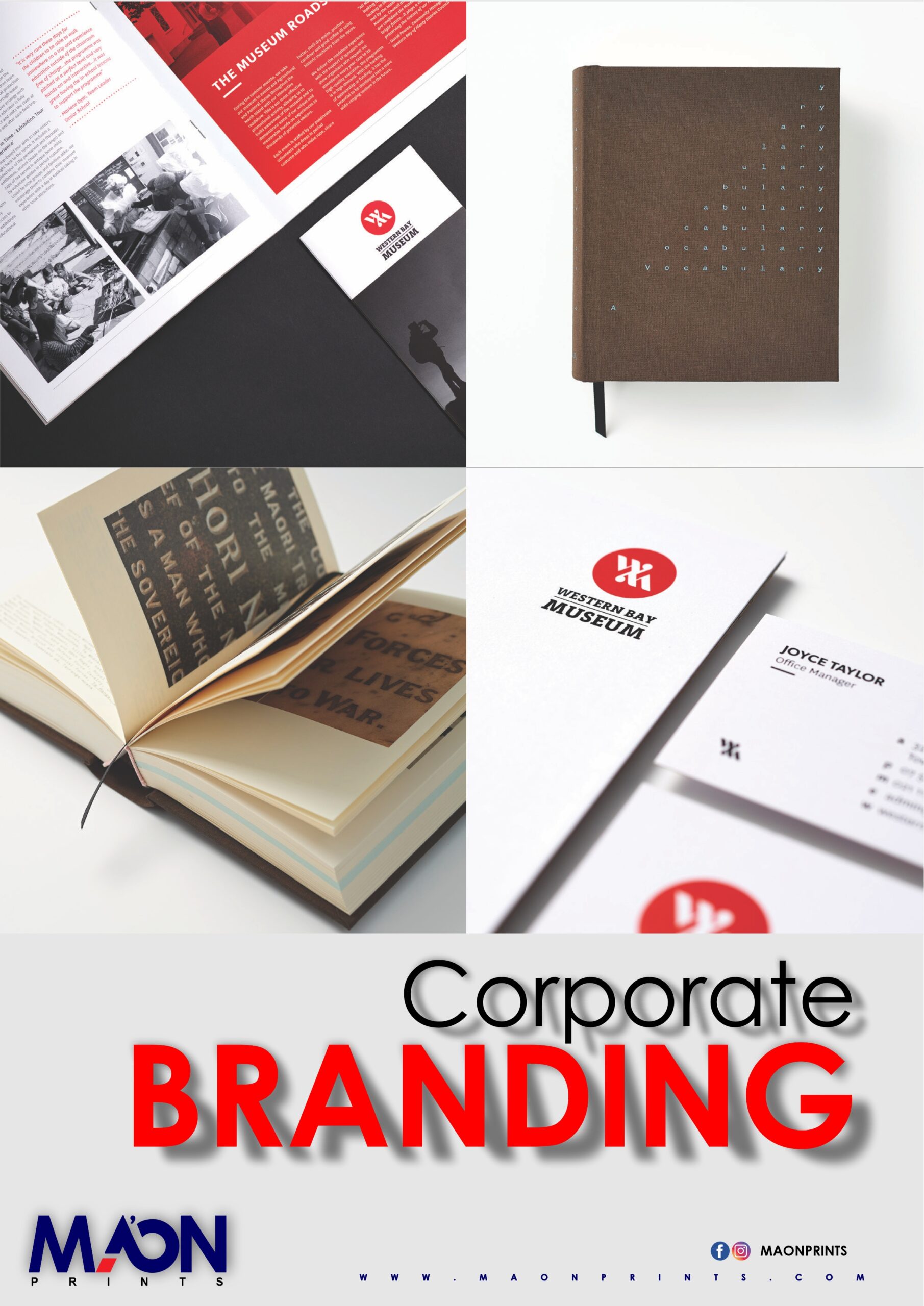 Corporate Branding - Ma'on Prints